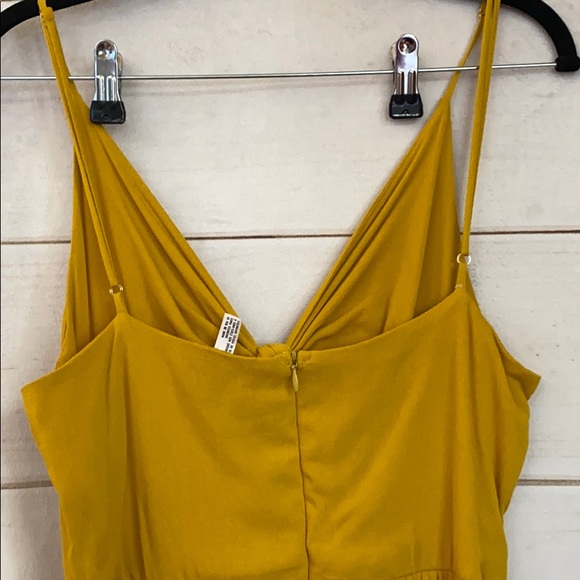 Leith | Dresses | Leith Gold Midi Sundress Dress M | Poshmark